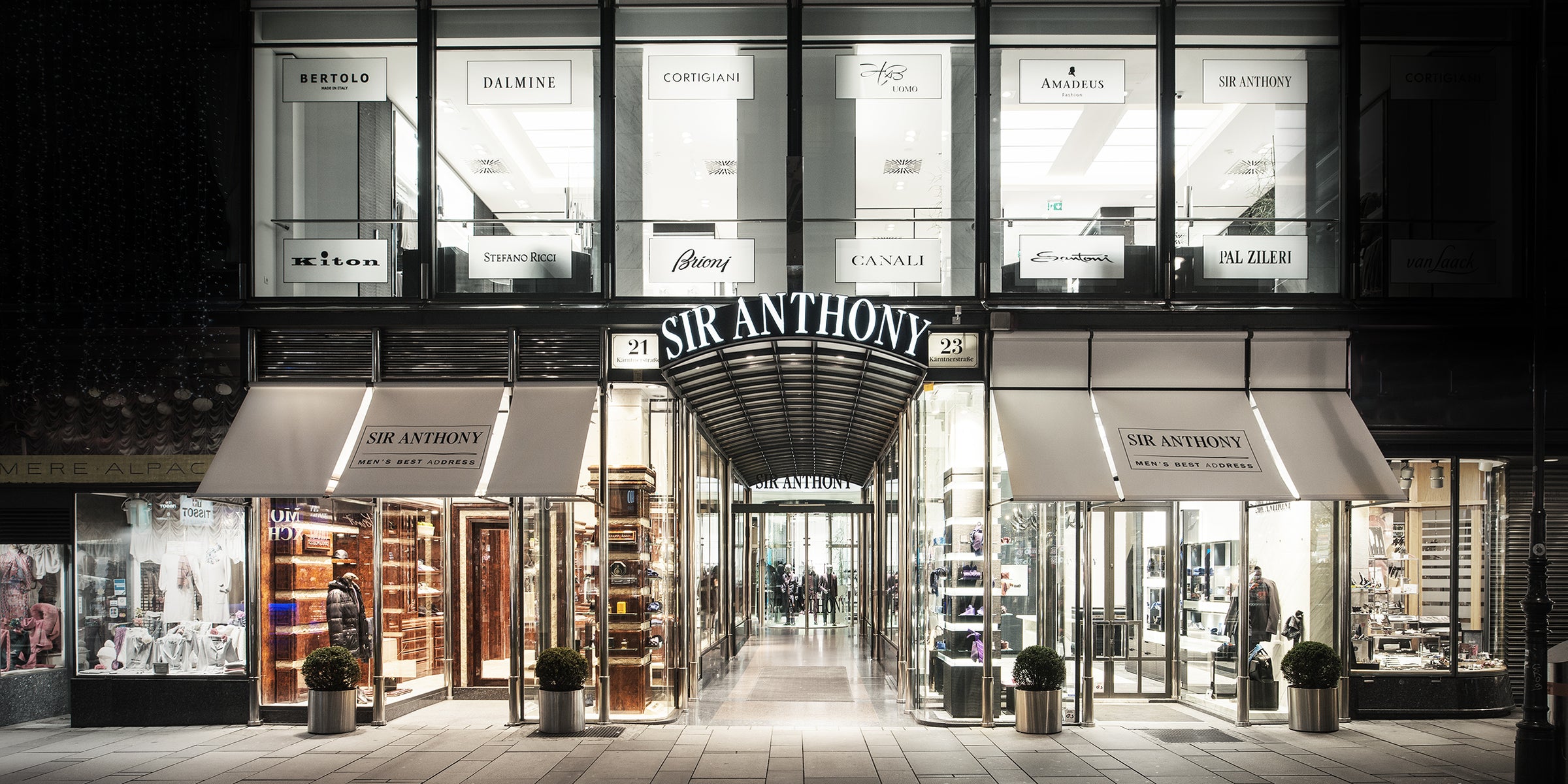 Sir Anthony: Elegante Herrenmode & exklusiver Service im Herzen Wiens